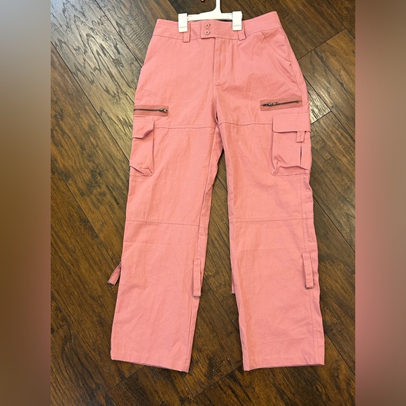 Pants & Jumpsuits | Nwot Pink Cargos Small Size 24 | Poshmark